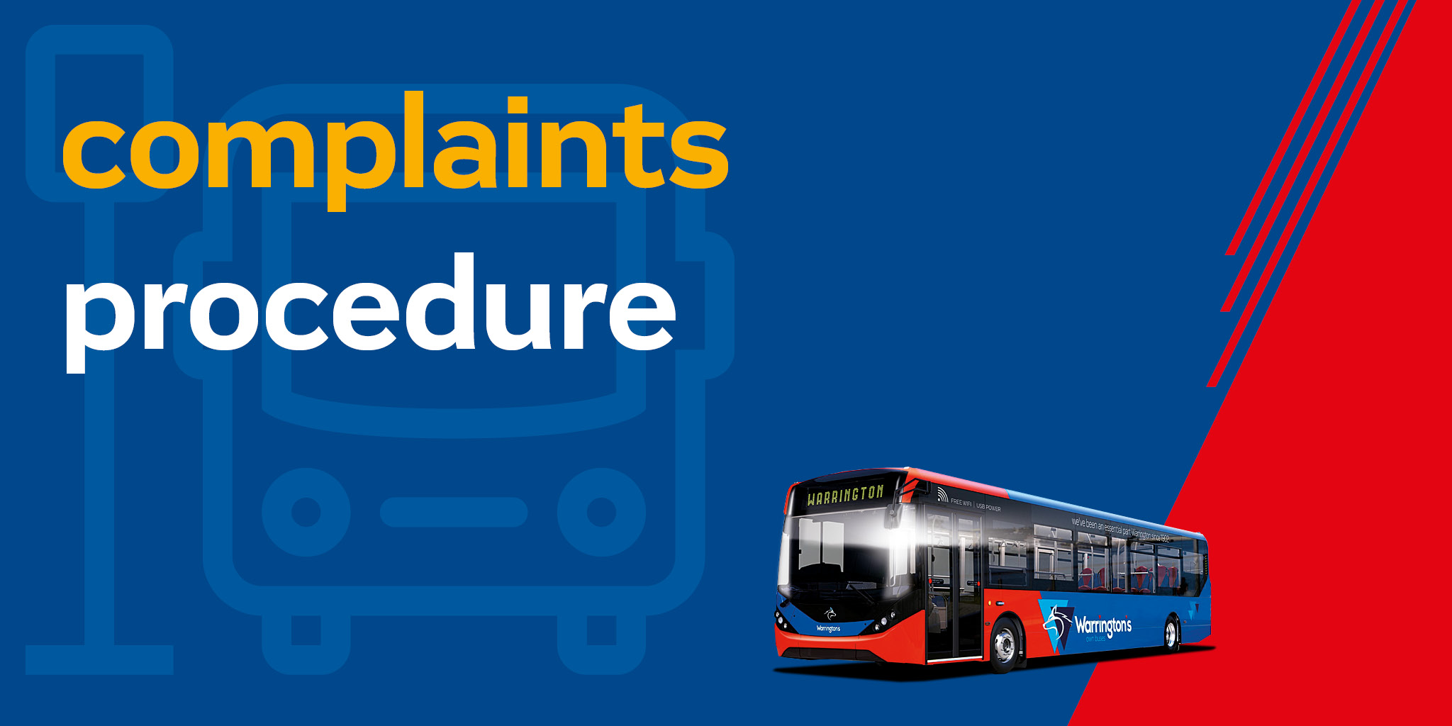 Complaints Procedure - Warrington's Own Buses
