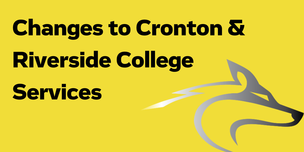 Changes to Cronton & Riverside College Services from 24th February 2025 ...