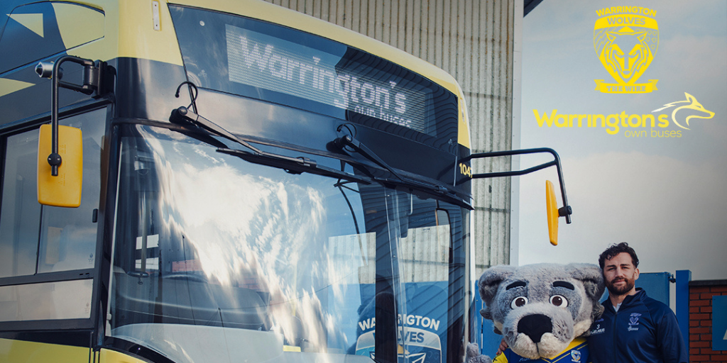 Warrington's Own Buses Teams Up with Warrington Wolves as Official ...